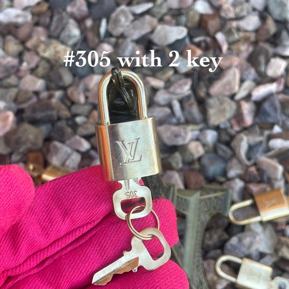 Louis Vuitton | Accessories | Authentic Lv Key Lock 35 Set 2 Key | Poshmark